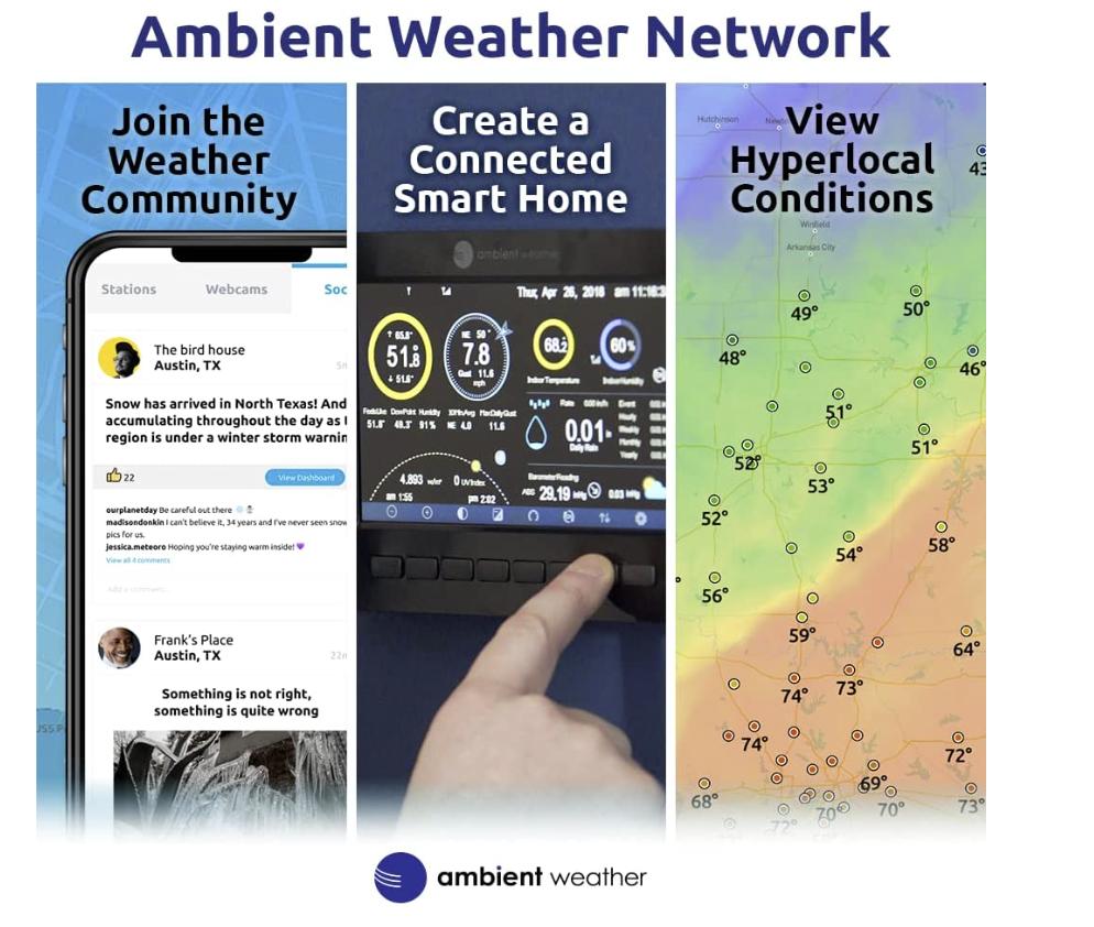 Ambient Weather WS-2000 Smart Weather Station • SA Weather Shack ...